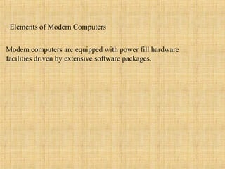 Evaluation of morden computer & system attributes in ACA | PPT