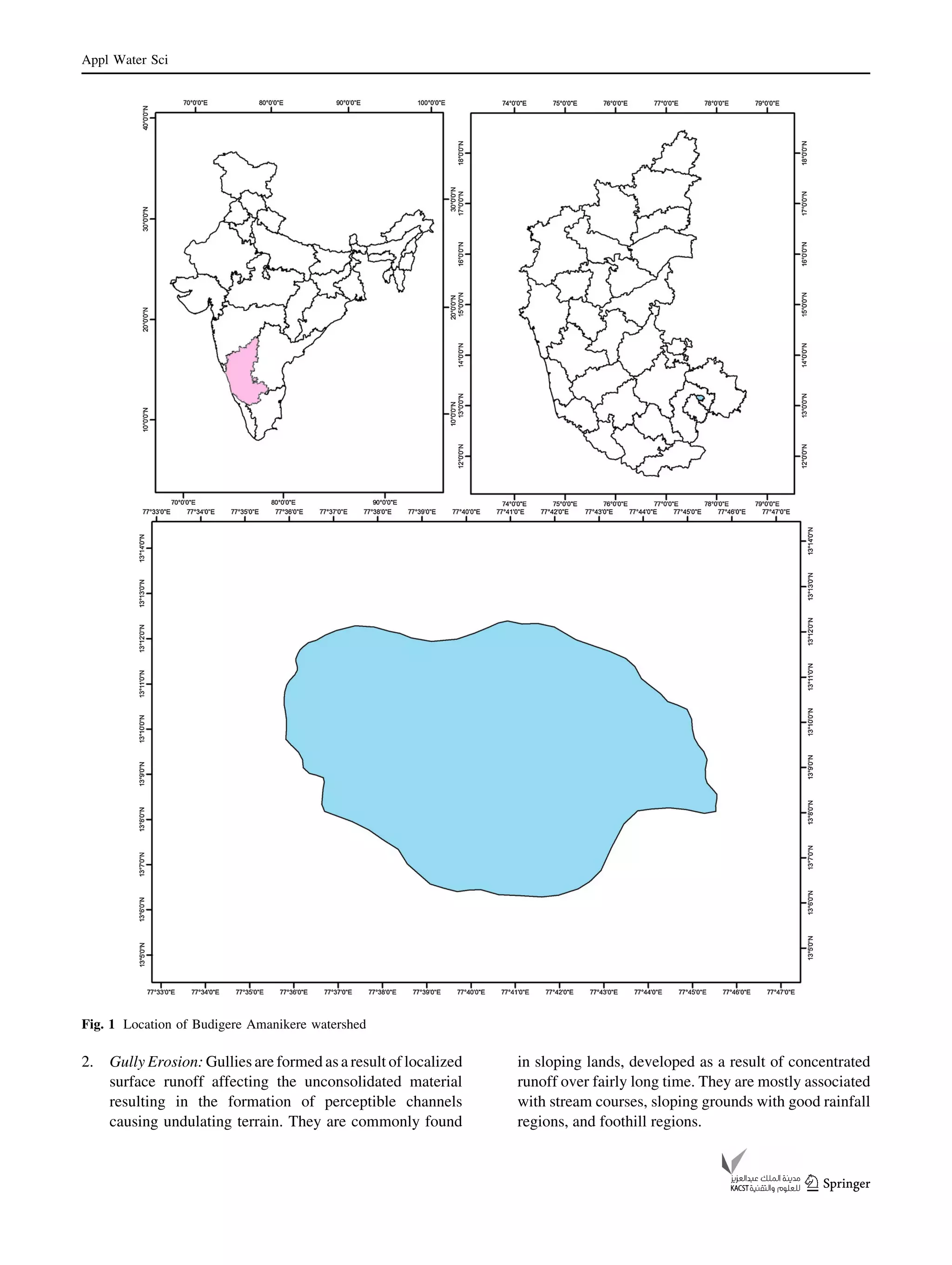 Evaluation Of Morphometric Parameters Derived From Cartosat 1 Dem Using Remote Sensing And Gis