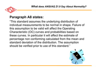 TESCO Evaluation of Non-Normal Meter Data | PDF | Physics | Science
