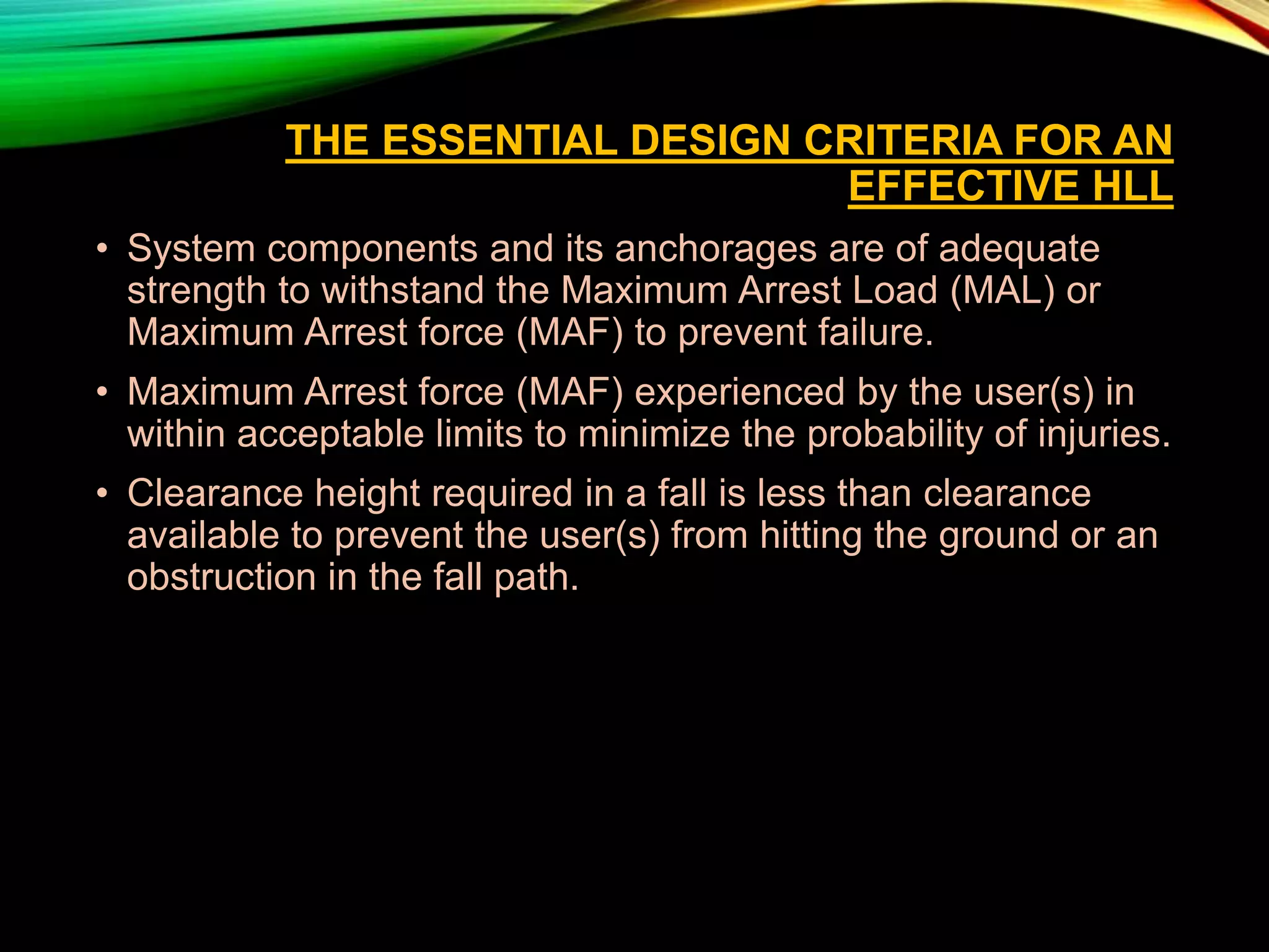 Evaluation of osha fall protection system in indian | PPTX