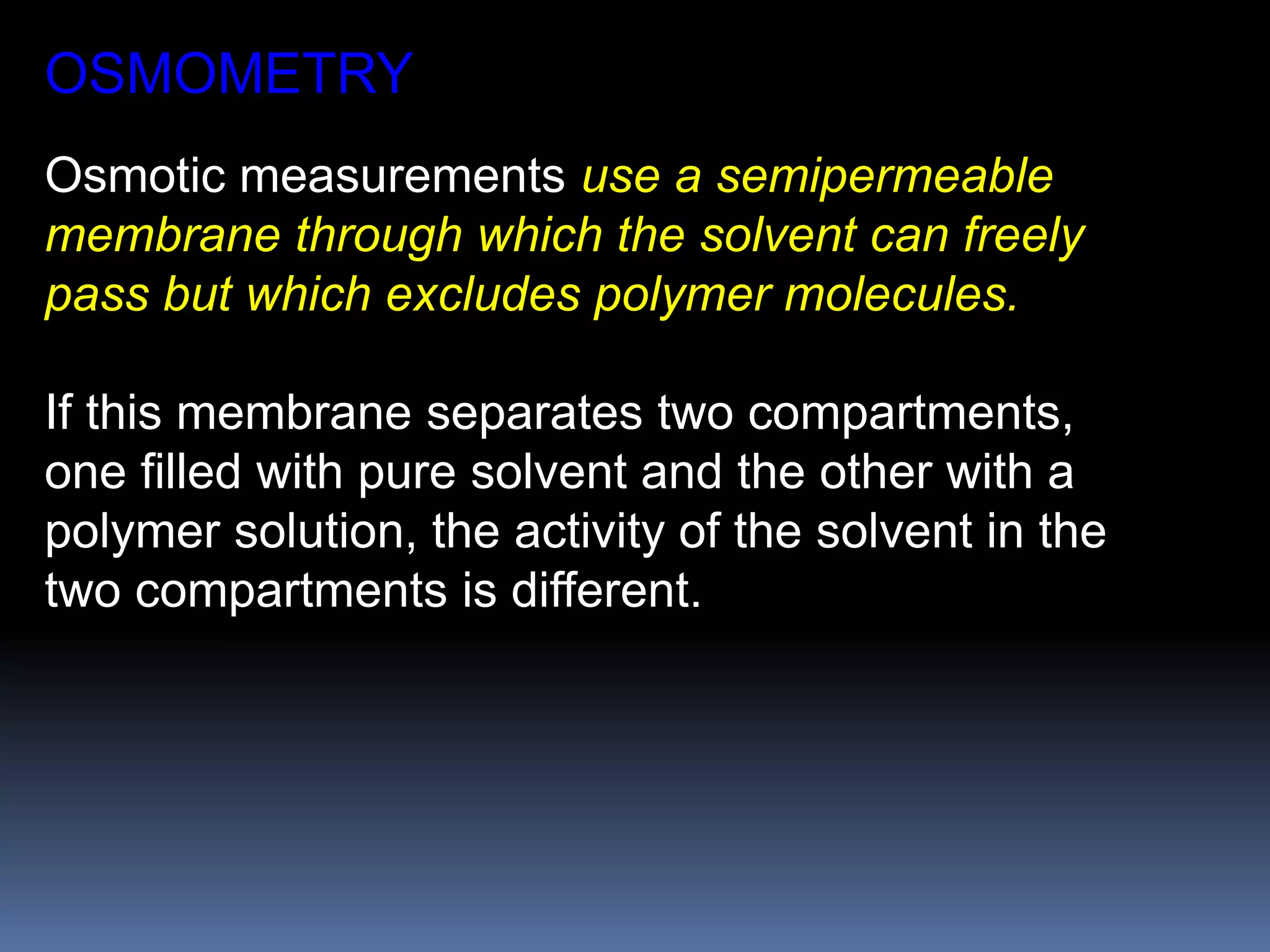 Evaluation of polymer | PPTX