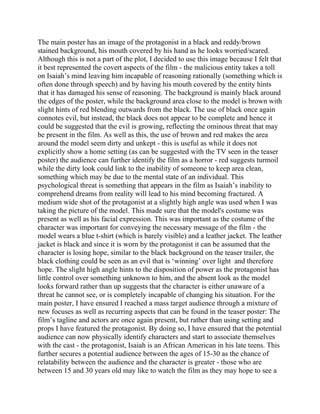 Evaluation of teaser, theatrical and quad posters.docx