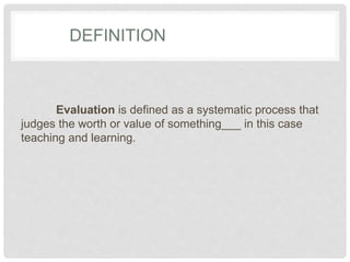 evaluation of program.pptx