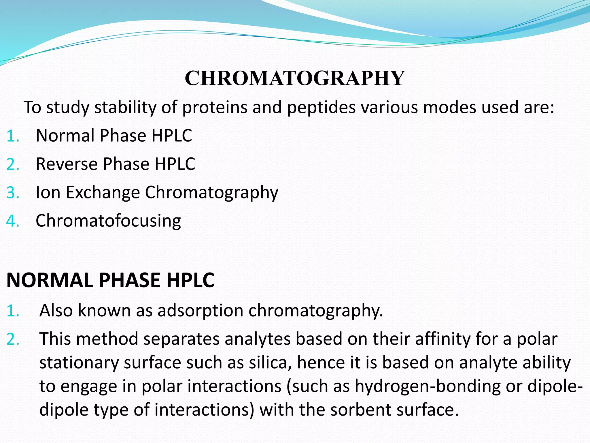 Evaluation of protein and peptide formulations.pptx