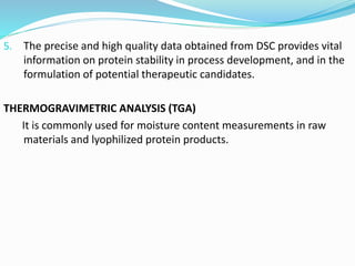 Evaluation of protein and peptide formulations.pptx