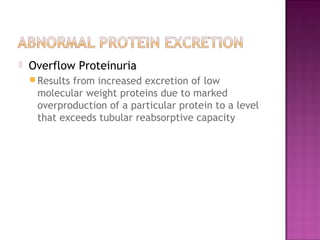 Evaluation of proteinuria in children ppt | PPT