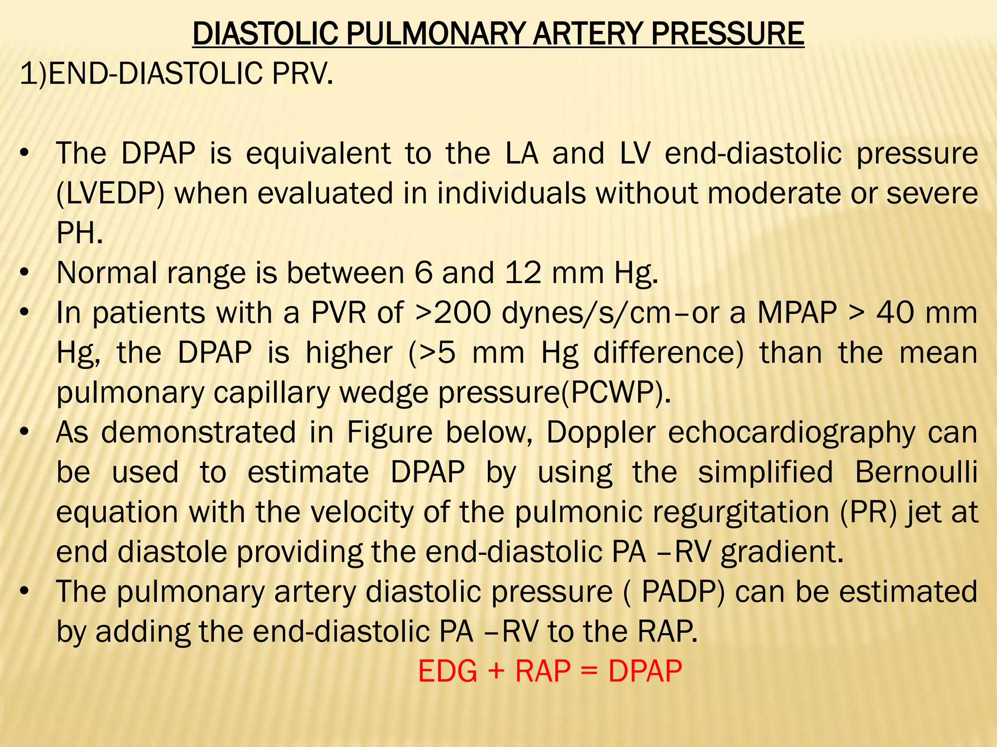 EVALUATION OF PULMONARY HEMODYNAMICS AND ALTERATION IN DISEASE STATES | PDF