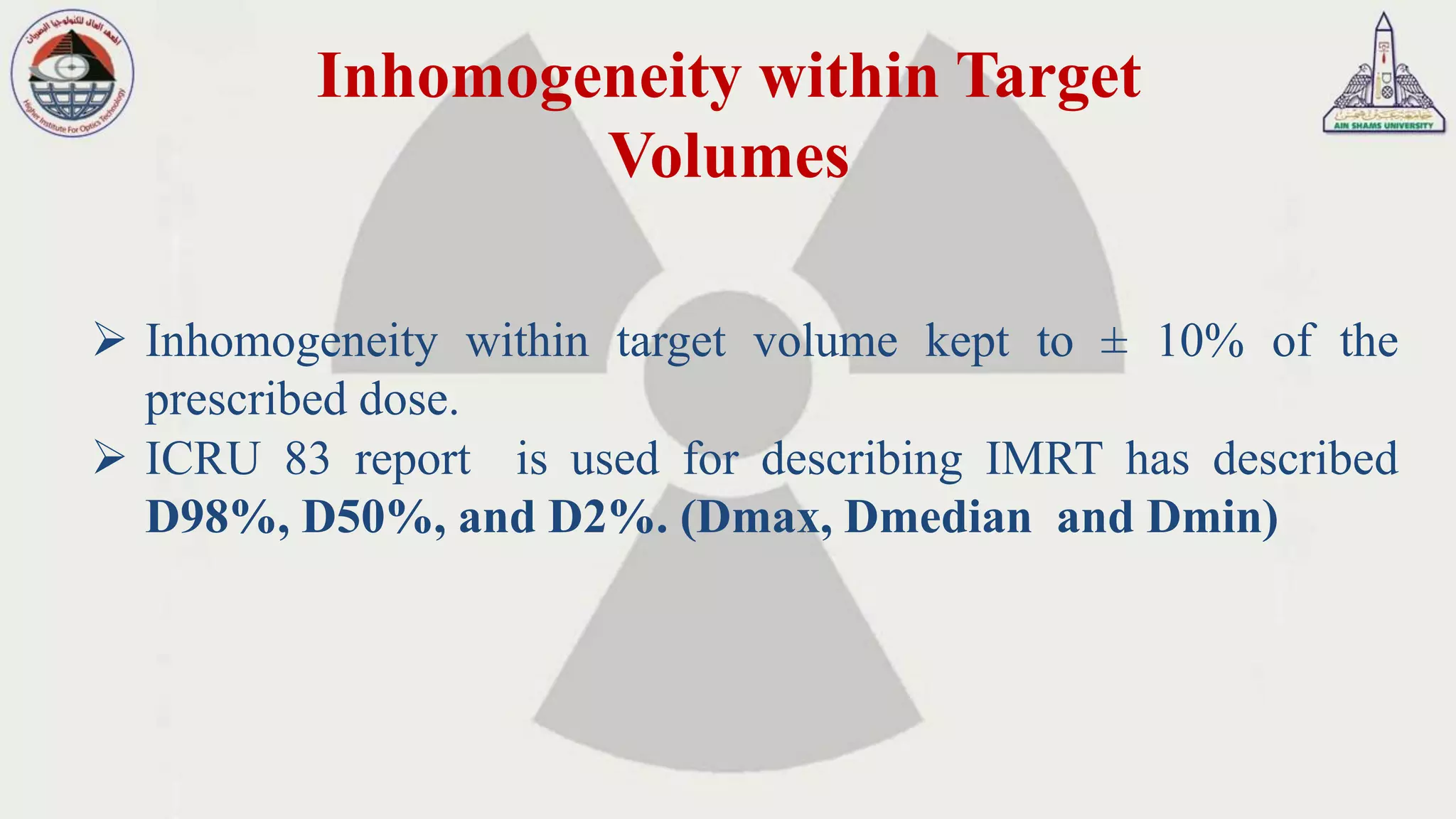Evaluation of radiotherapy treatment planning | PDF