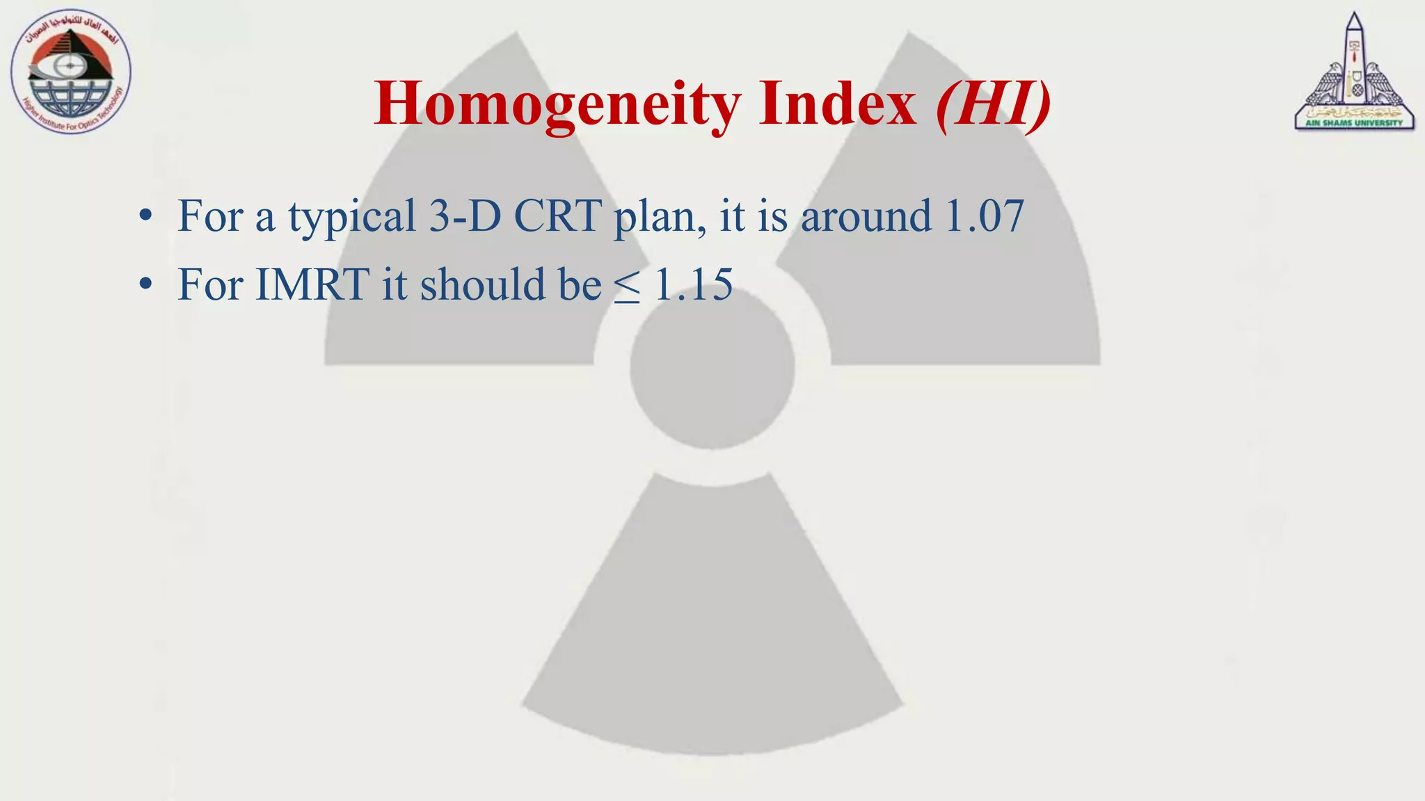 Evaluation of radiotherapy treatment planning | PDF