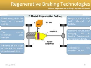 Evaluation of regenerative braking for urban driving conditions.pptx