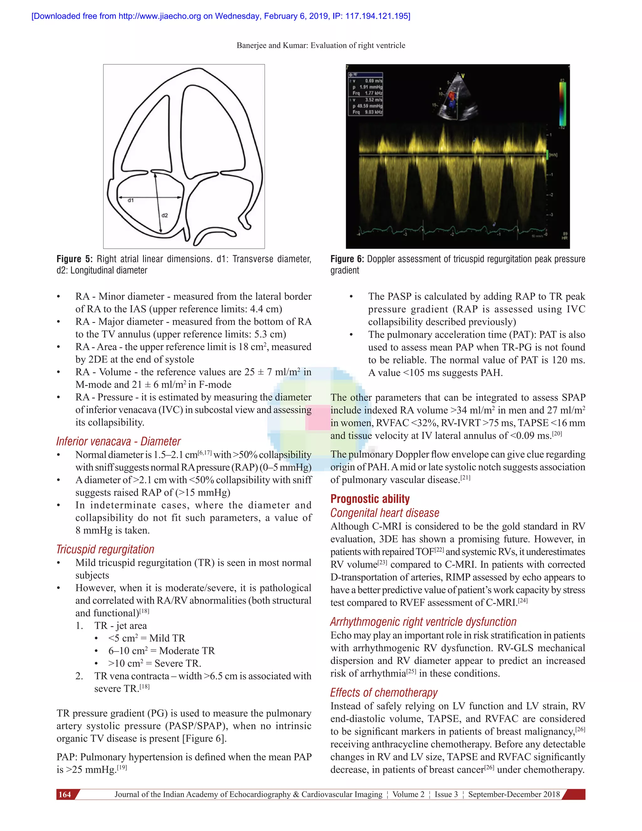 Evaluation of right ventricle | PDF