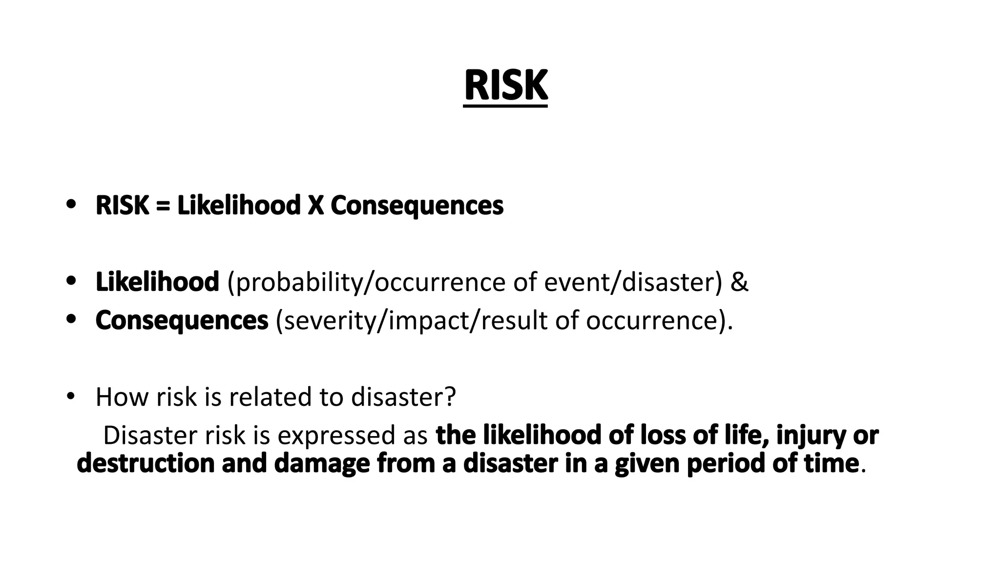 EVALUATION OF RISK - disaster.pdf