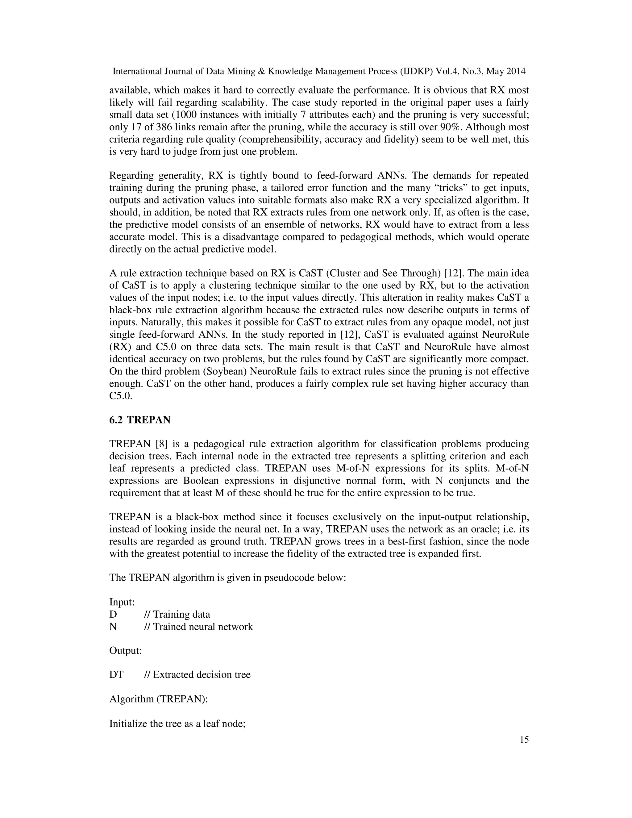Evaluation Of Rule Extraction Algorithms Pdf Databases Computer 6305
