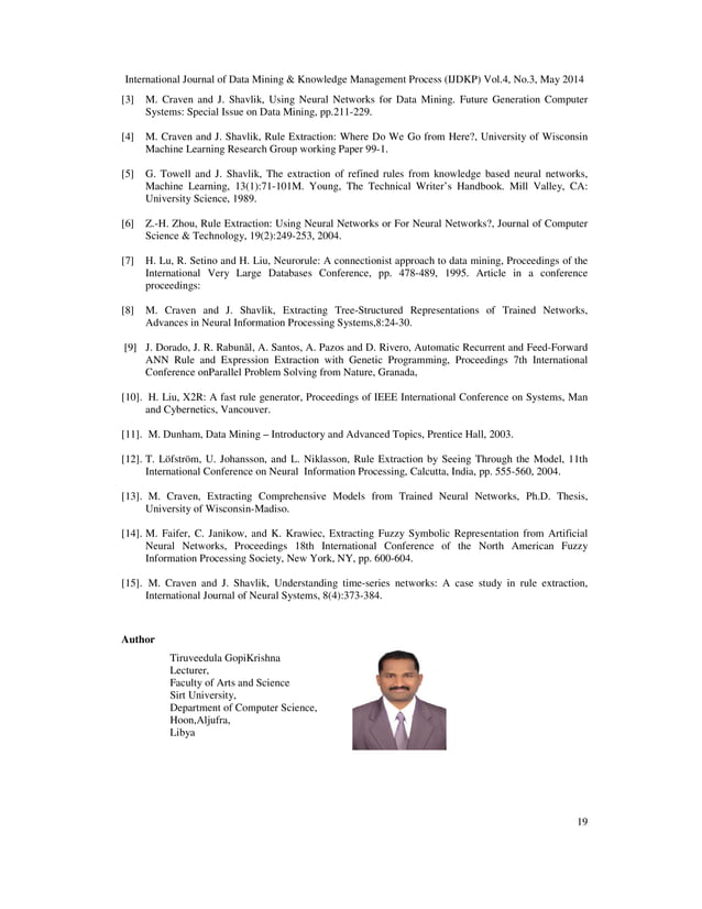Evaluation Of Rule Extraction Algorithms Pdf Databases Computer 