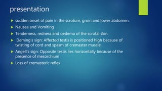 Evaluation of scortal mass | PPTX | Infertility | Reproductive Health