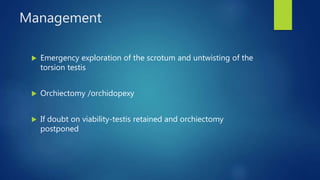 Evaluation of scortal mass | PPTX | Infertility | Reproductive Health