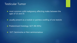 Evaluation of scortal mass | PPTX | Infertility | Reproductive Health