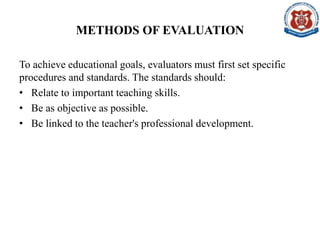EVALUATION OF SELF AND PEER NURSING EDUCATION.pptx