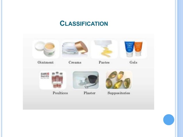 Evaluation of semi-solids. | PPTX | Skin and Dermatology | Diseases and ...