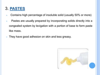 Evaluation of semi-solids. | PPTX