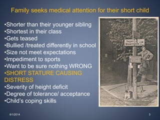Evaluation of short stature | PPTX