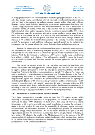 Evaluation of solar energy and its application in libya | PDF