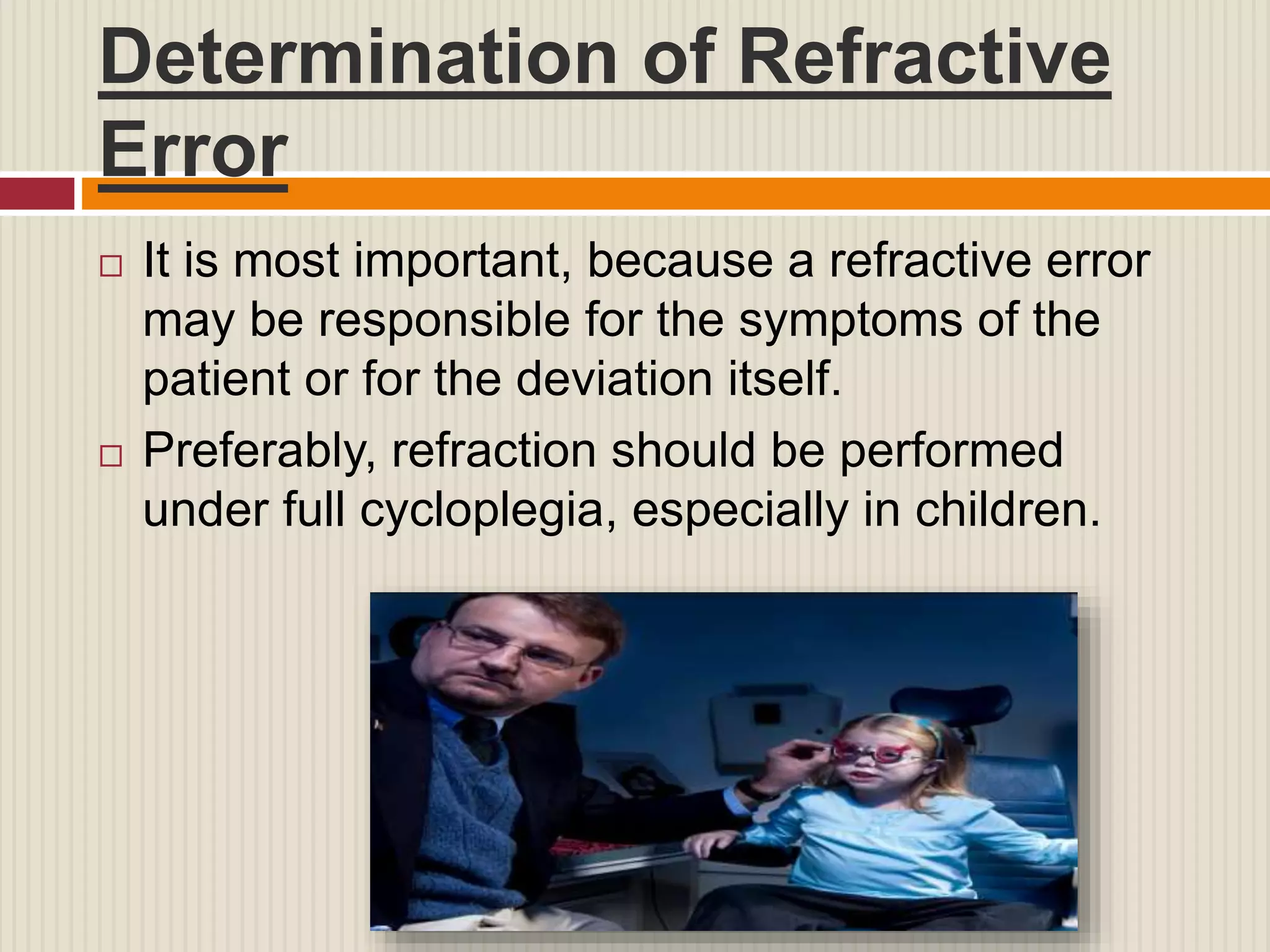 Evaluation of squint | PPTX