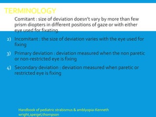 Evaluation of squint rakhi (2) | PPT