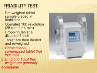 Evaluation of tablet by dev d | PPT