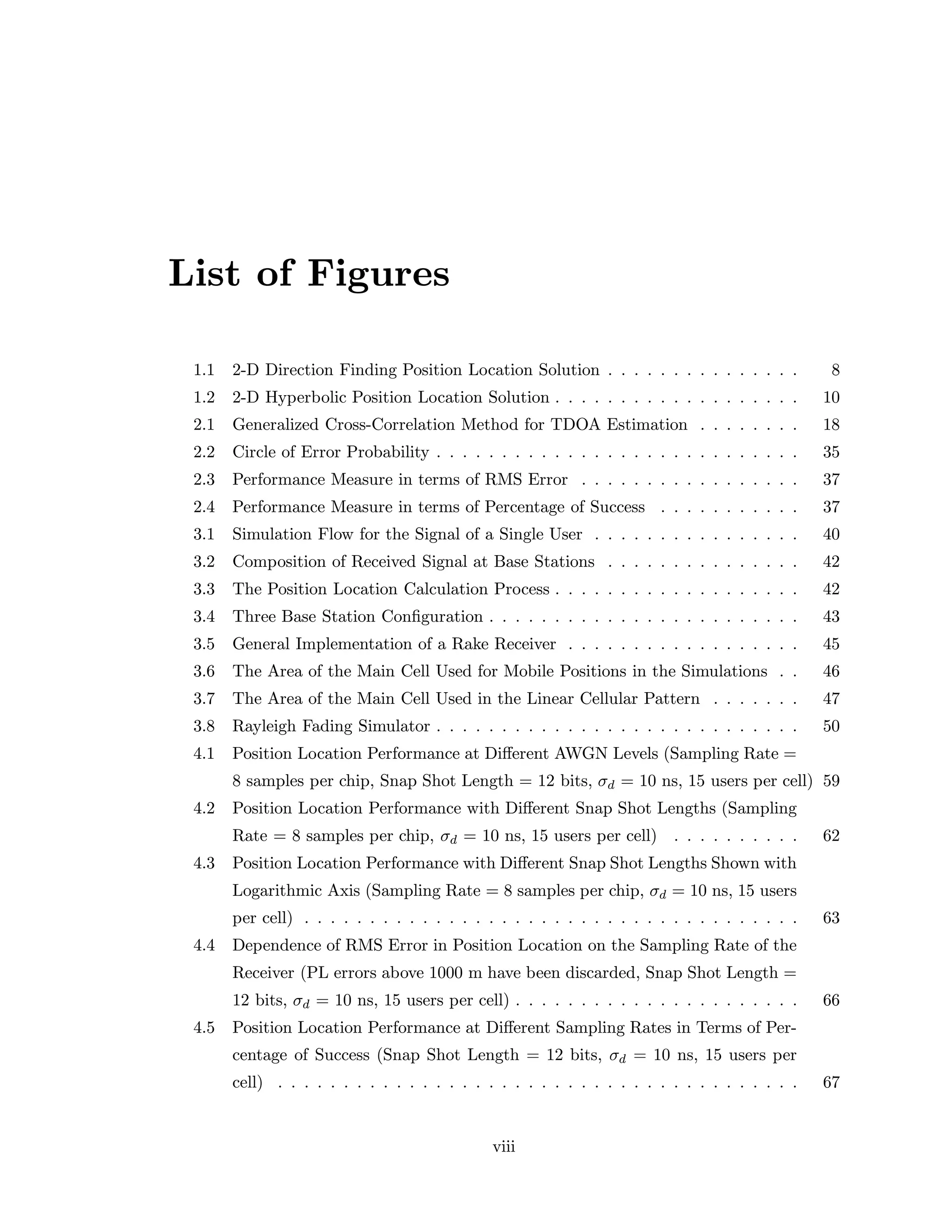 Evaluation of tdoa techniques for position | PDF