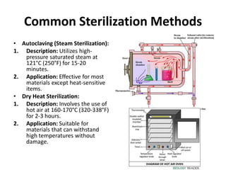 Evaluation of the Efficiency of Sterilization Methods | PPTX