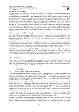 Evaluation of the environmental effects of the abandoned quarries ...
