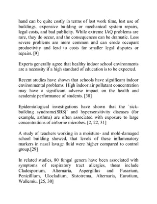 Evaluation of the indoor air quality of beato angelico building of the ...