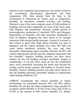 Evaluation of the indoor air quality of beato angelico building of the ...