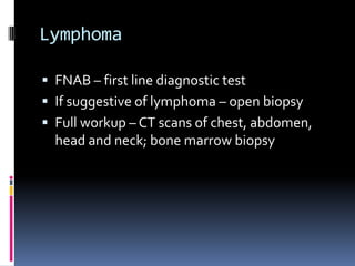 Evaluation of neck tumors | PPTX