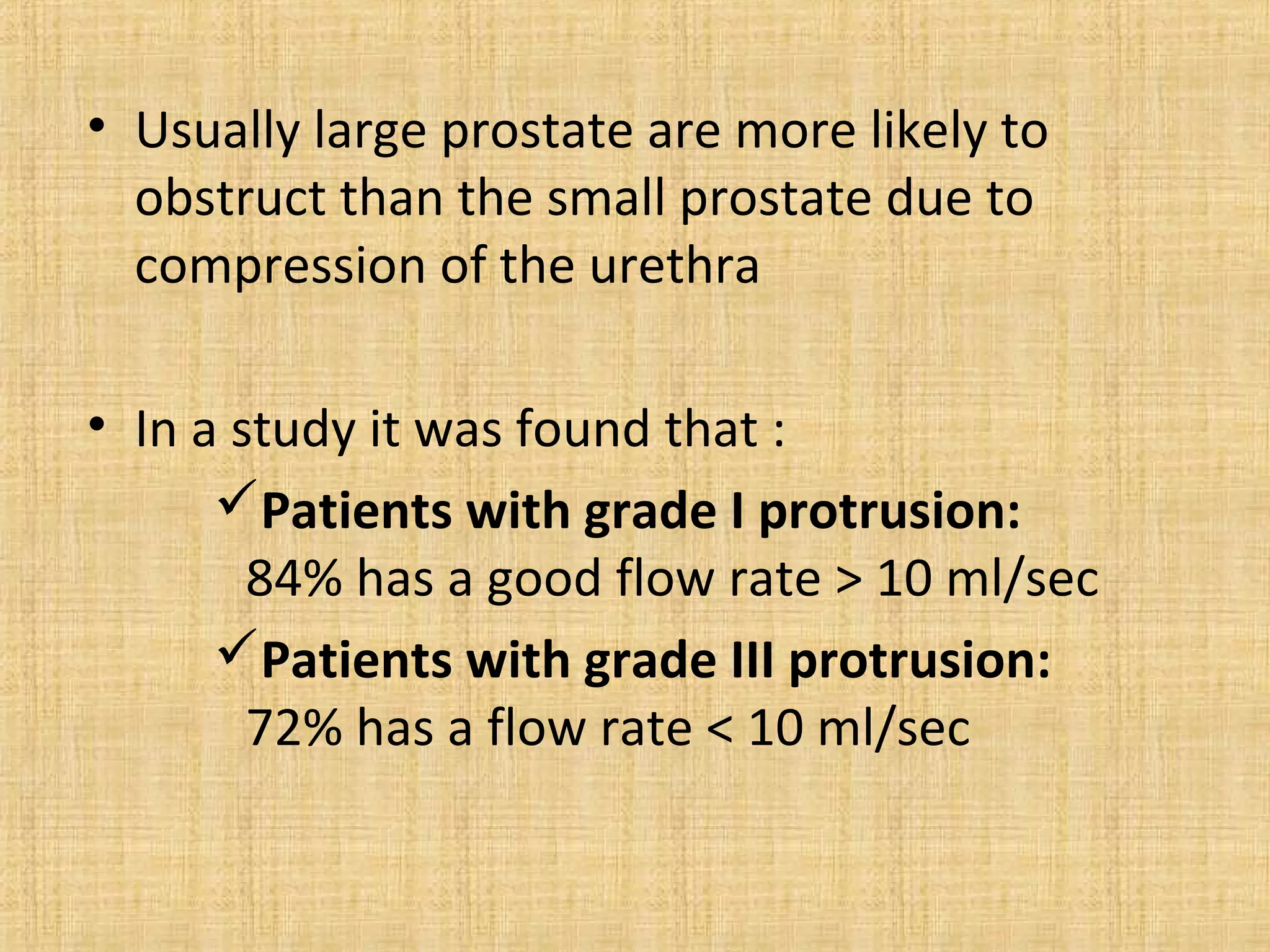 Evaluation of the patient with benign Prostatic Hyperplasia(BPH) | PPT