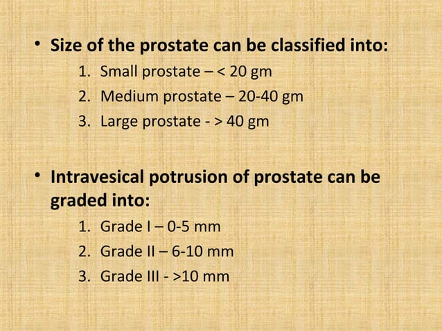 Evaluation of the patient with benign Prostatic Hyperplasia(BPH) | PPT