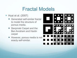 Evaluation of thermal conductivity using fractal approach | PPT