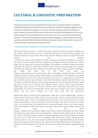 Evaluation of the training and students | DOCX