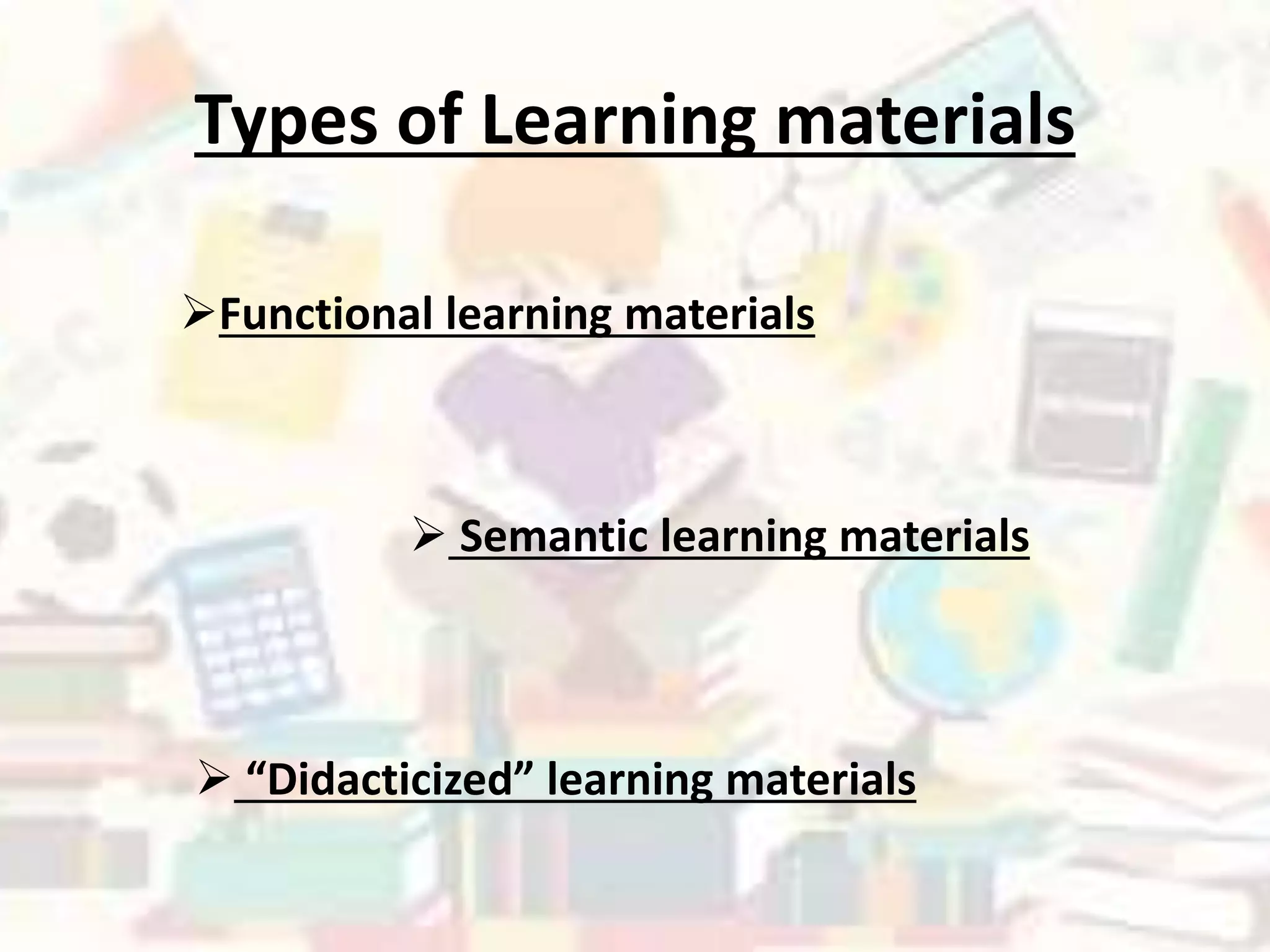 Evaluation of Teaching- Learning materials | PPTX