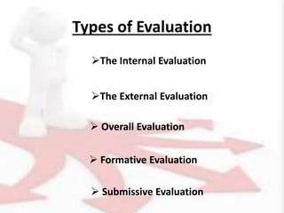 Evaluation of Teaching- Learning materials | PPTX