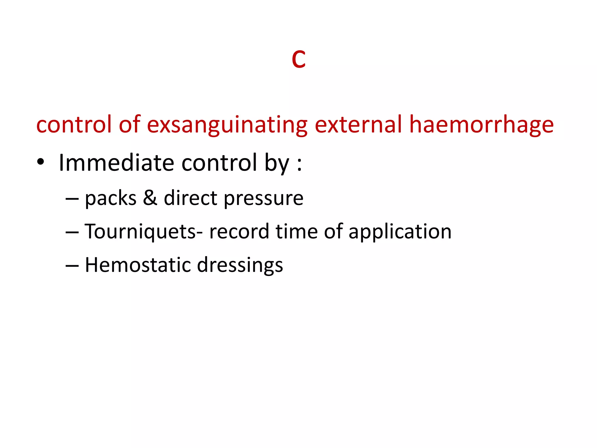 Evaluation of trauma patient | PPTX