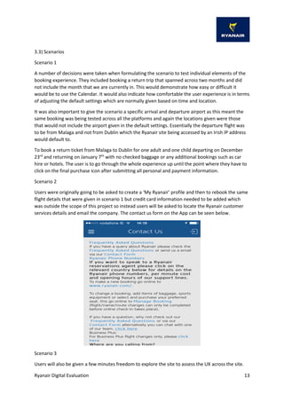 Evaluation of User Experience across all Ryanair Digital Platforms | PDF