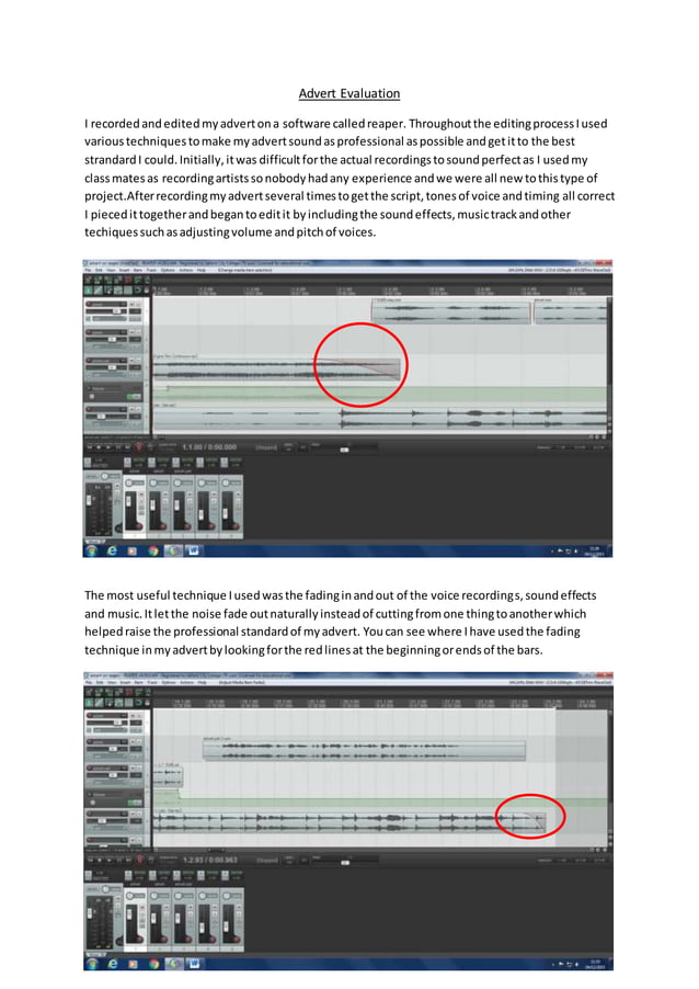 Production Log | PDF