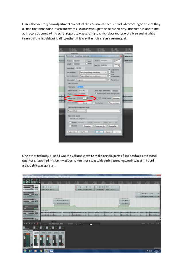 Production Log | PDF