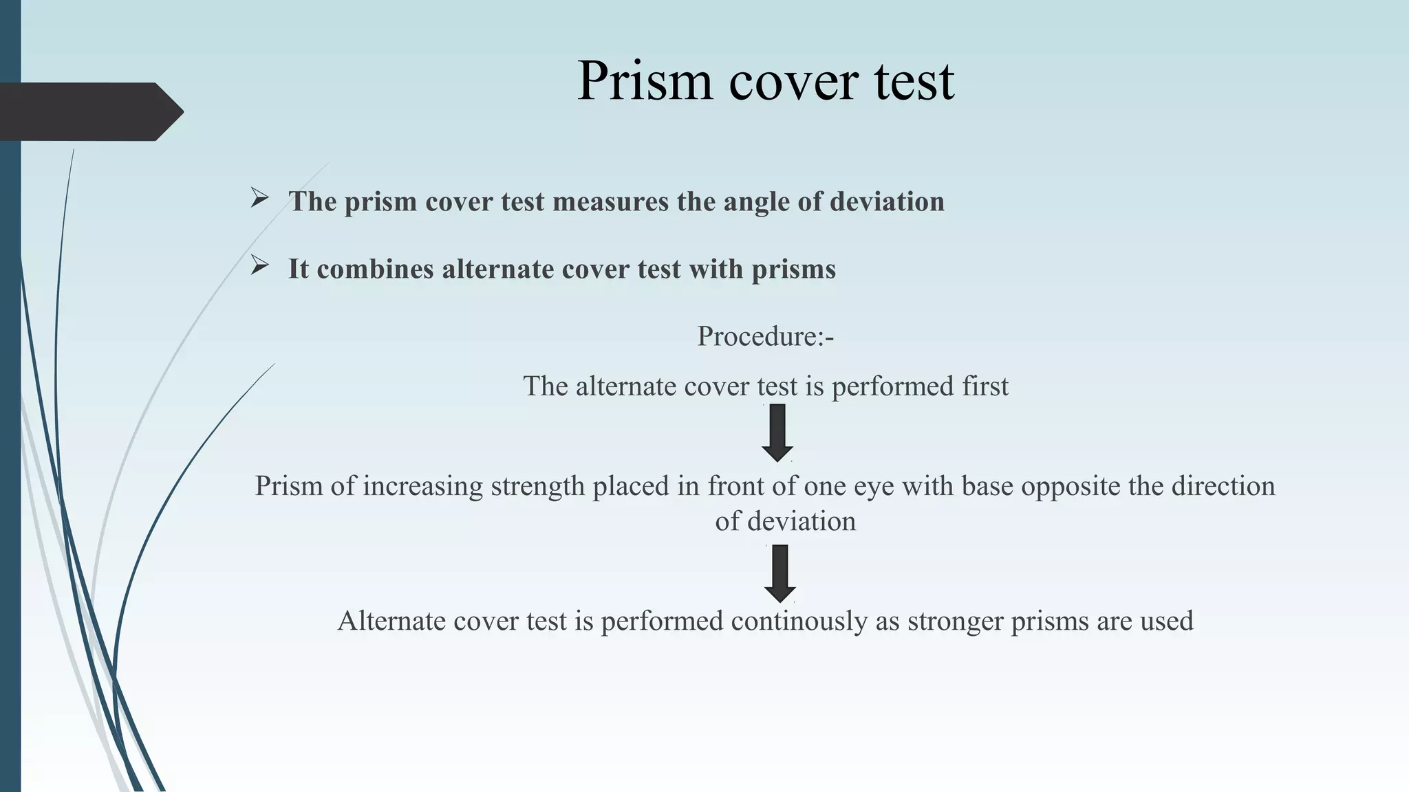 Evaluation of squint - The Basics | PPT