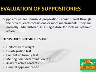 Evaluation_Parameters_suppositories.pptx