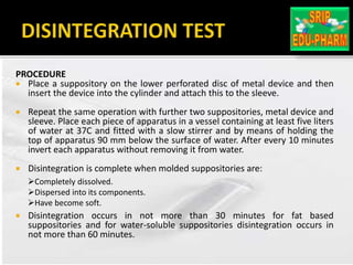 Evaluation_Parameters_suppositories.pptx