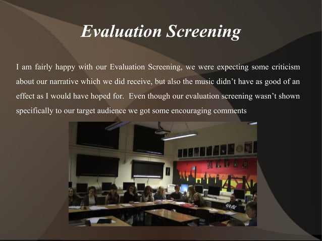 Evaluation part 4 | ODP | Movies | Entertainment