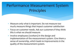 Evaluation & Performance Measurement | PPTX